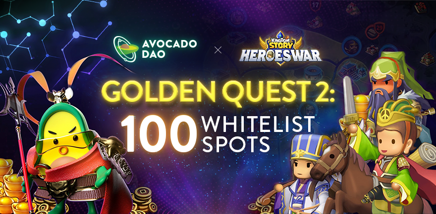🥑Kingdom Story: Heroes War🔥100 Free Mint Whitelist Spots Golden Quest 2 ...