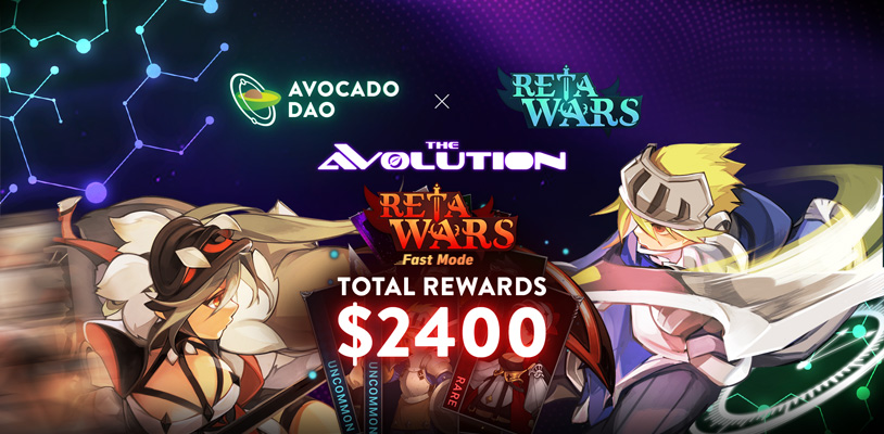 Reta Wars' $2400 worth of rewards - Avocado DAO
